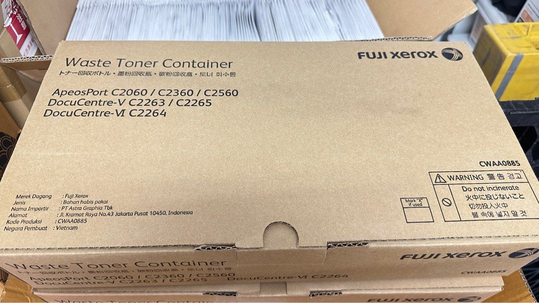 Fuji Xerox Waste Toner Container, Computers & Tech, Printers, Scanners ...