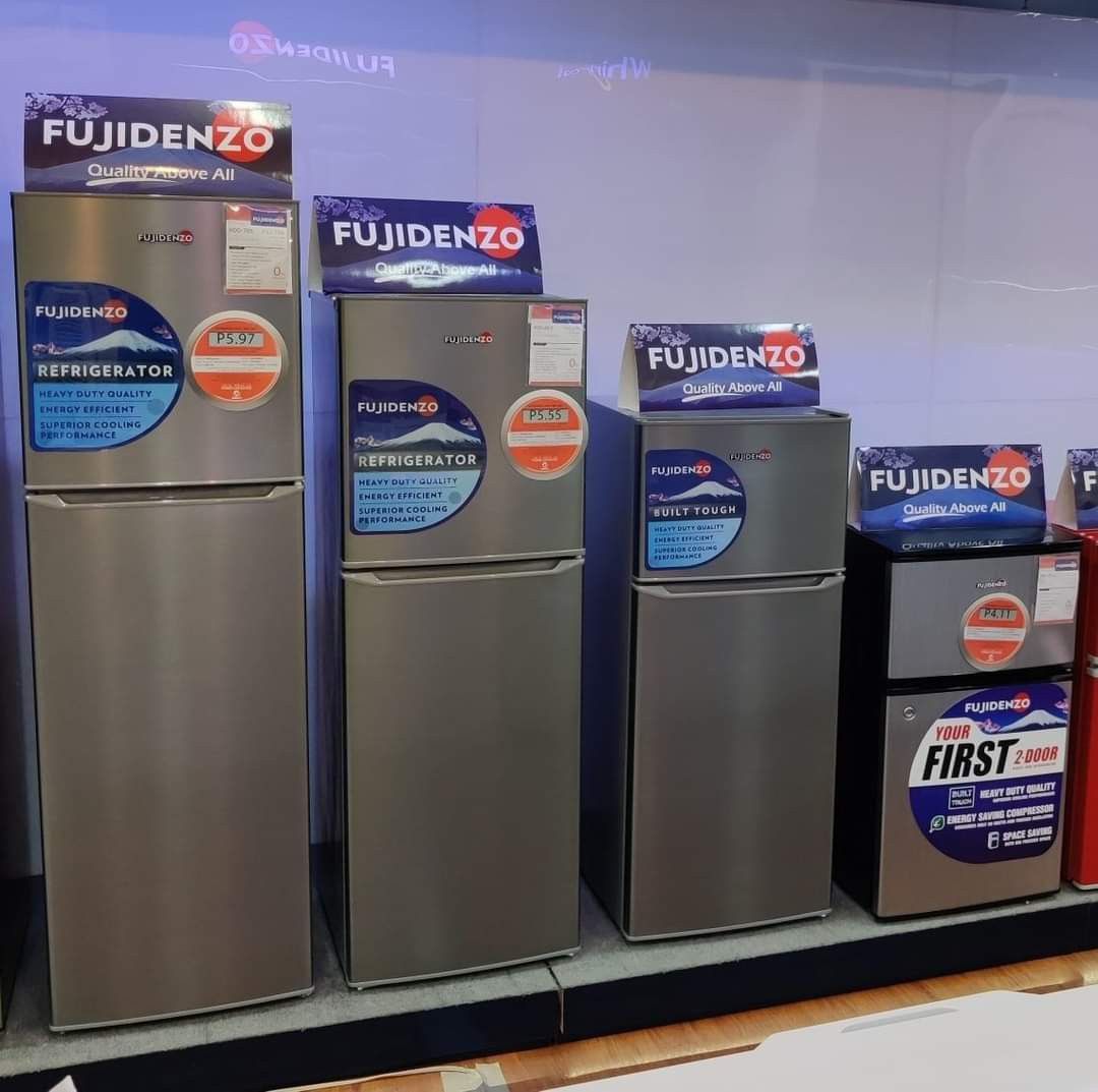 Fujidenzo personal ref And two door And No frost inverter, TV & Home ...