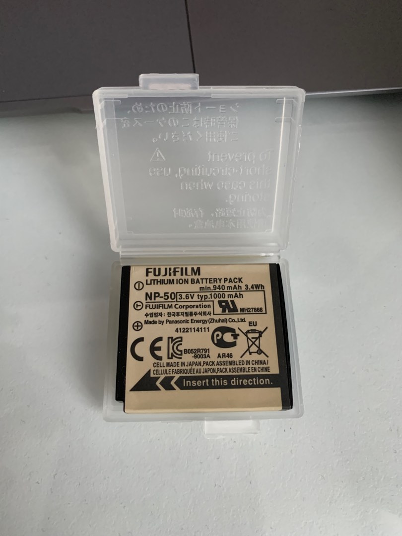 fujifilm NP 50 lithium battery finepix camera rechargable np 50a np-50 ...