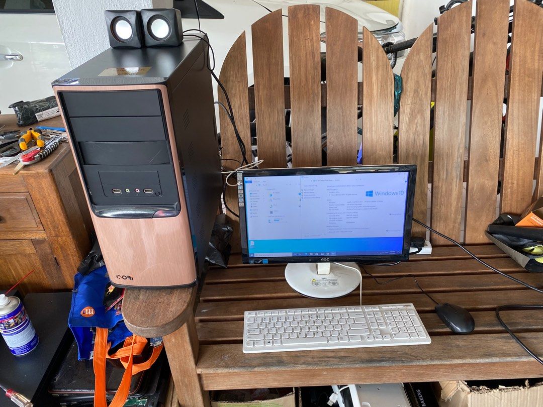 Fullset desktop Pc murah dan bajet . Siap monitor . Processor i5 ...