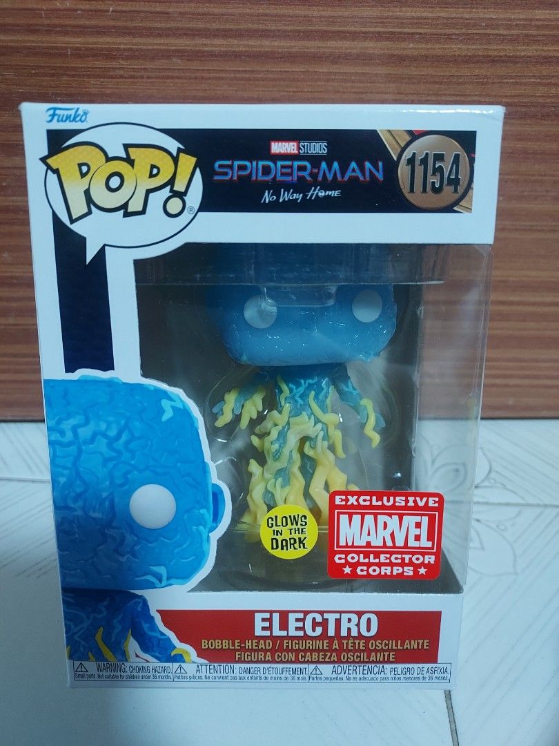 Funko Electro Glow in the dark, Hobbies & Toys, Toys & Games on Carousell