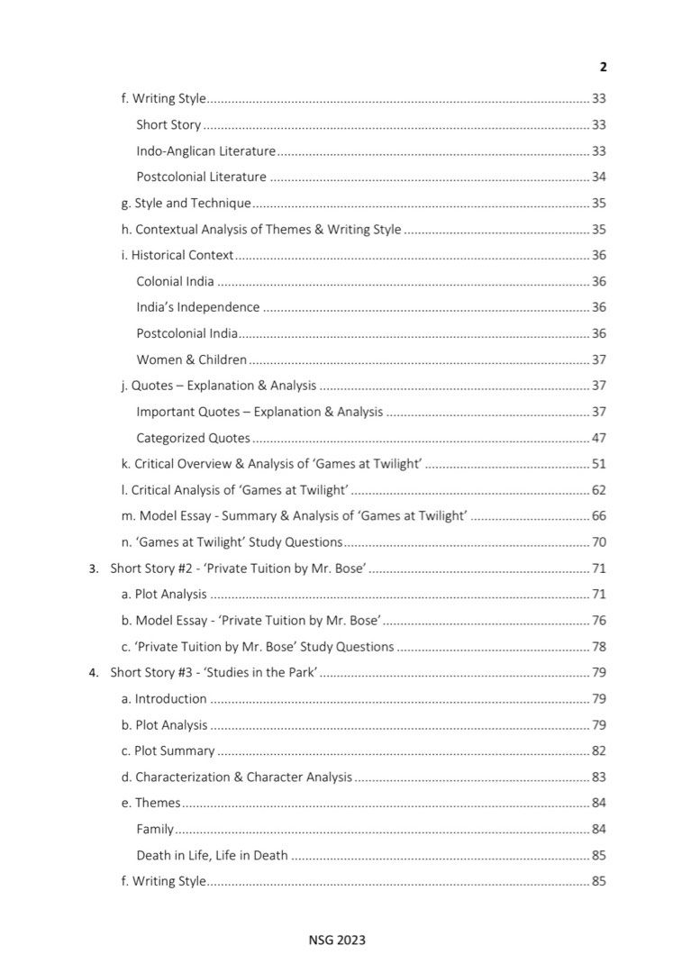 GAMES AT TWILIGHT NOTES AND ESSAYS |GAMES AT TWILIGHT BY ANITA DESAI O ...