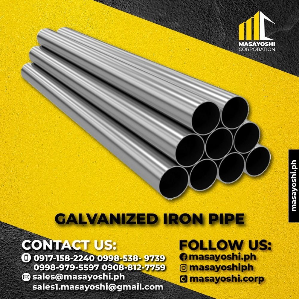 GI Pipes Sch 80 | GI Pipes | Pipe | Galvanized Steel | Tubo | Metal ...