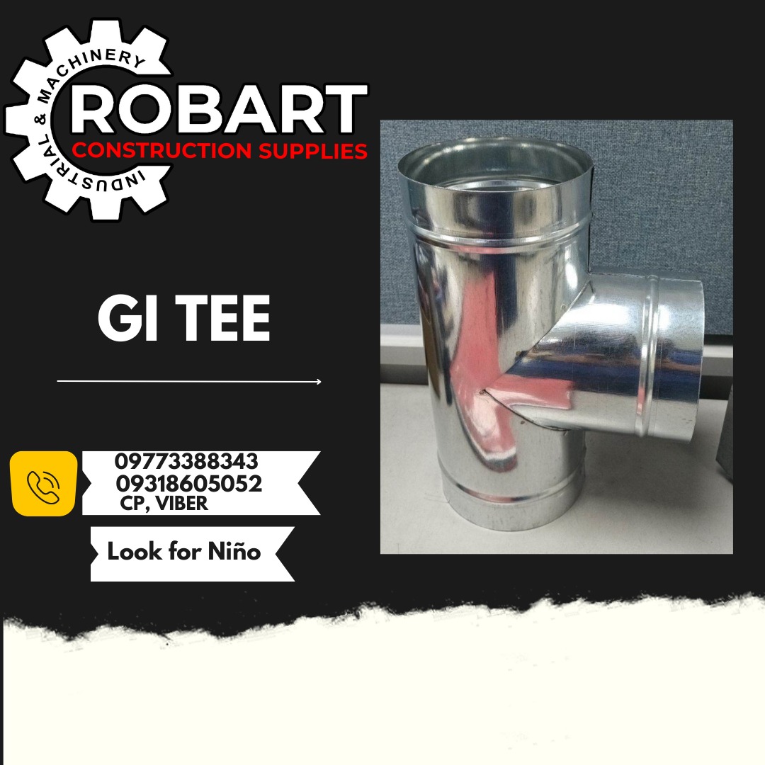 GI TEE, Commercial & Industrial, Construction Tools & Equipment on ...