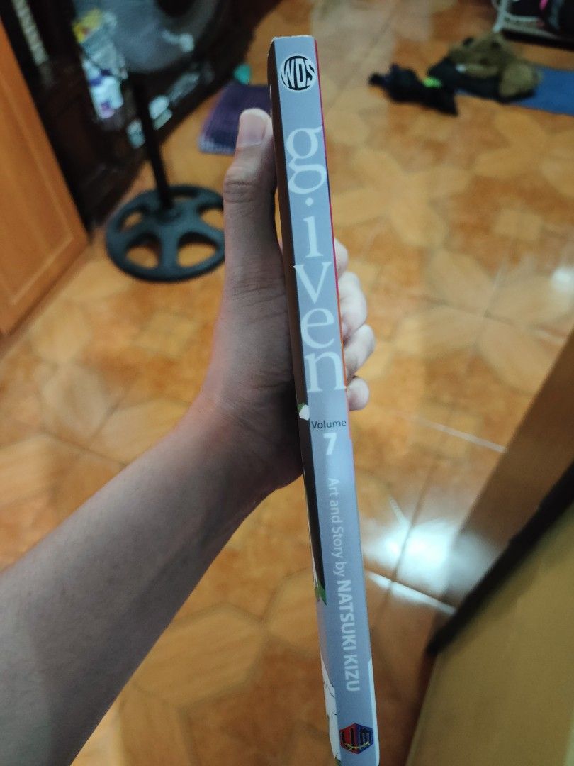 Given vol 7 (english) on Carousell