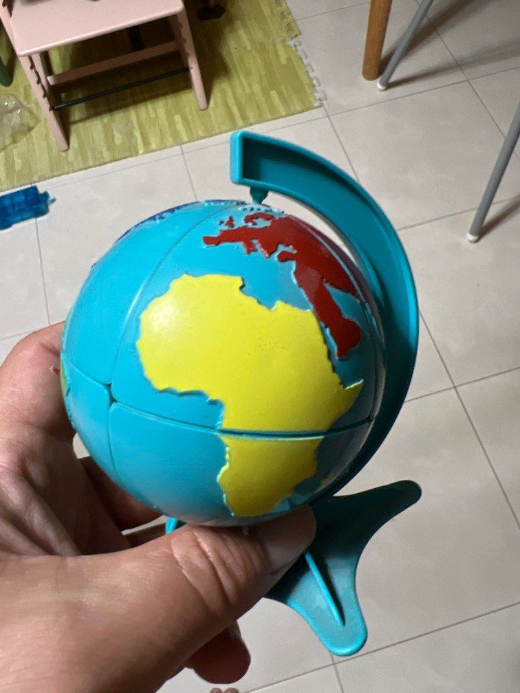 Globe shaped 2x2 Rubik’s cube, Hobbies & Toys, Toys & Games on Carousell