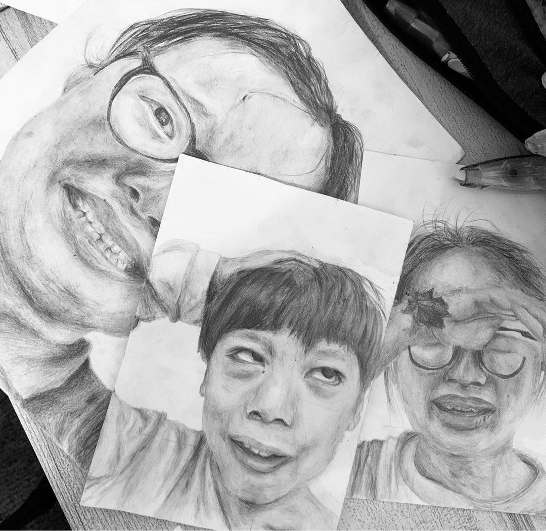realism drawing portrait sketch graphite pencils art commision, Hobbies ...