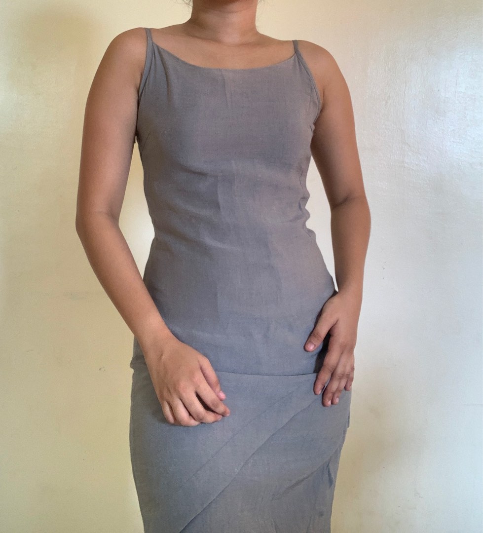 Grayscale Mid-Maxi, Women's Fashion, Dresses & Sets, Evening dresses ...