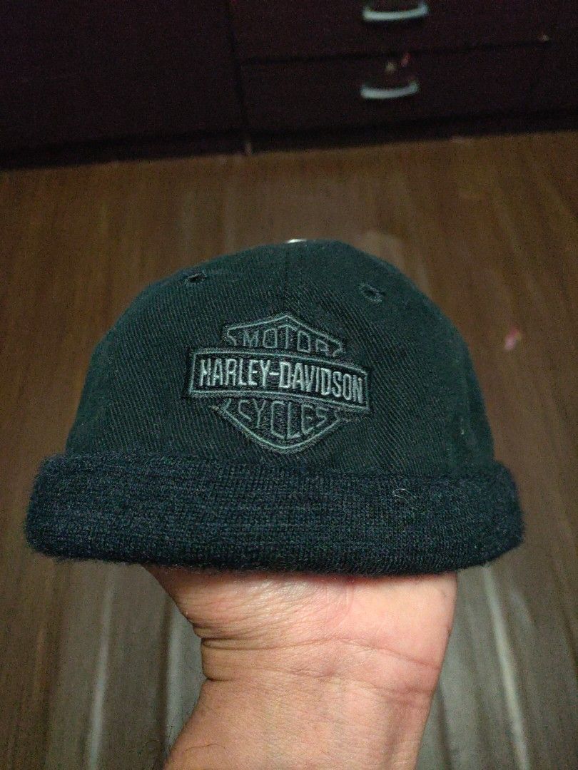 Harley davidson cap bulat, Men's Fashion, Activewear on Carousell
