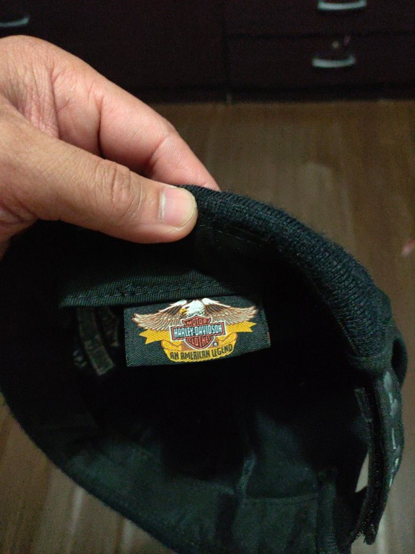 Harley davidson cap bulat, Men's Fashion, Activewear on Carousell