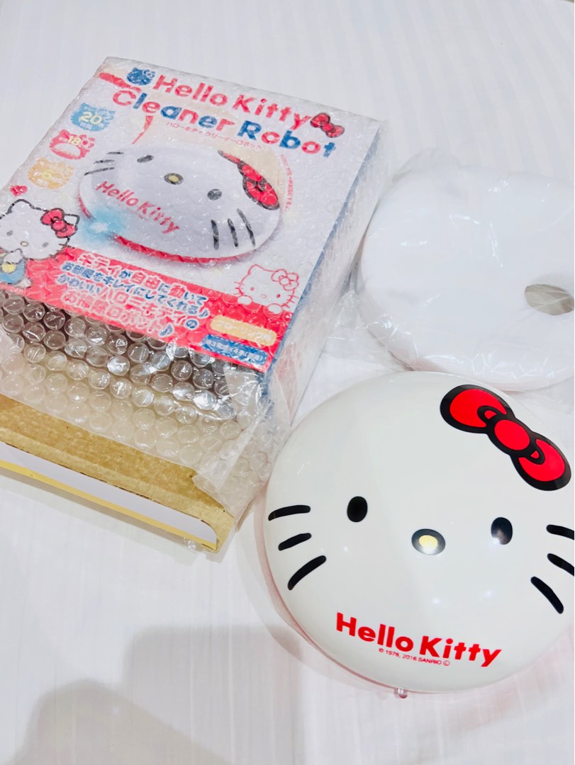 Hello Kitty Cleaner Robot, Furniture & Home Living, Cleaning & Homecare ...