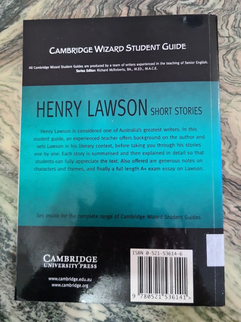 Henry Lawson Short Stories, Hobbies & Toys, Books & Magazines, Fiction ...
