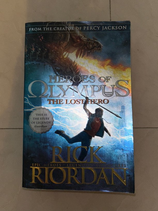 Heroes of Olympus: The Lost Hero by Rick Rordan, Hobbies & Toys, Books ...