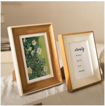High Quality Thick Border Wooden Photo Frame 4R 5R A4 Table Or Hanging ...