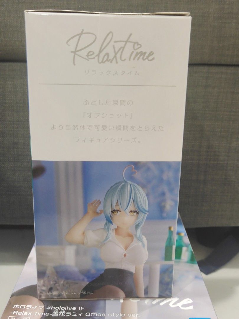 Hololive: Yukihana Lamy Office Style Relax Time Figure, Hobbies & Toys, Toys & Games on Carousell
