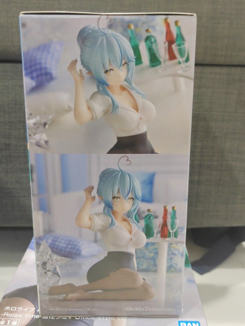 Hololive: Yukihana Lamy Office Style Relax Time Figure, Hobbies & Toys, Toys & Games on Carousell
