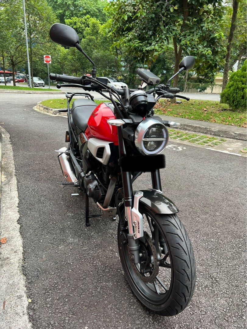 Honda CBF190TR COE:28/7/2031, Motorcycles, Motorcycles for Sale, Class 2B on Carousell
