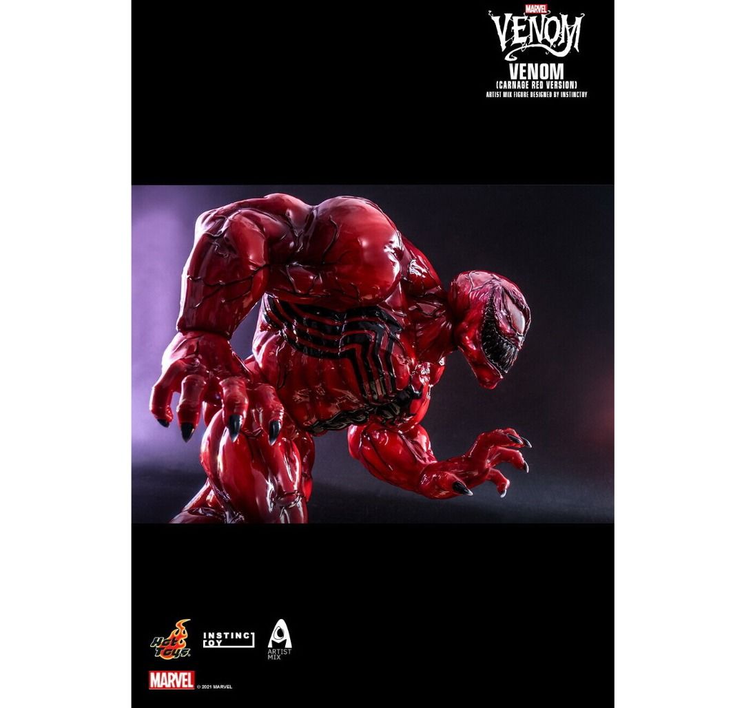 Hot Toys Marvel Comics Venom Carnage Red Version Figurine AMC034 ...