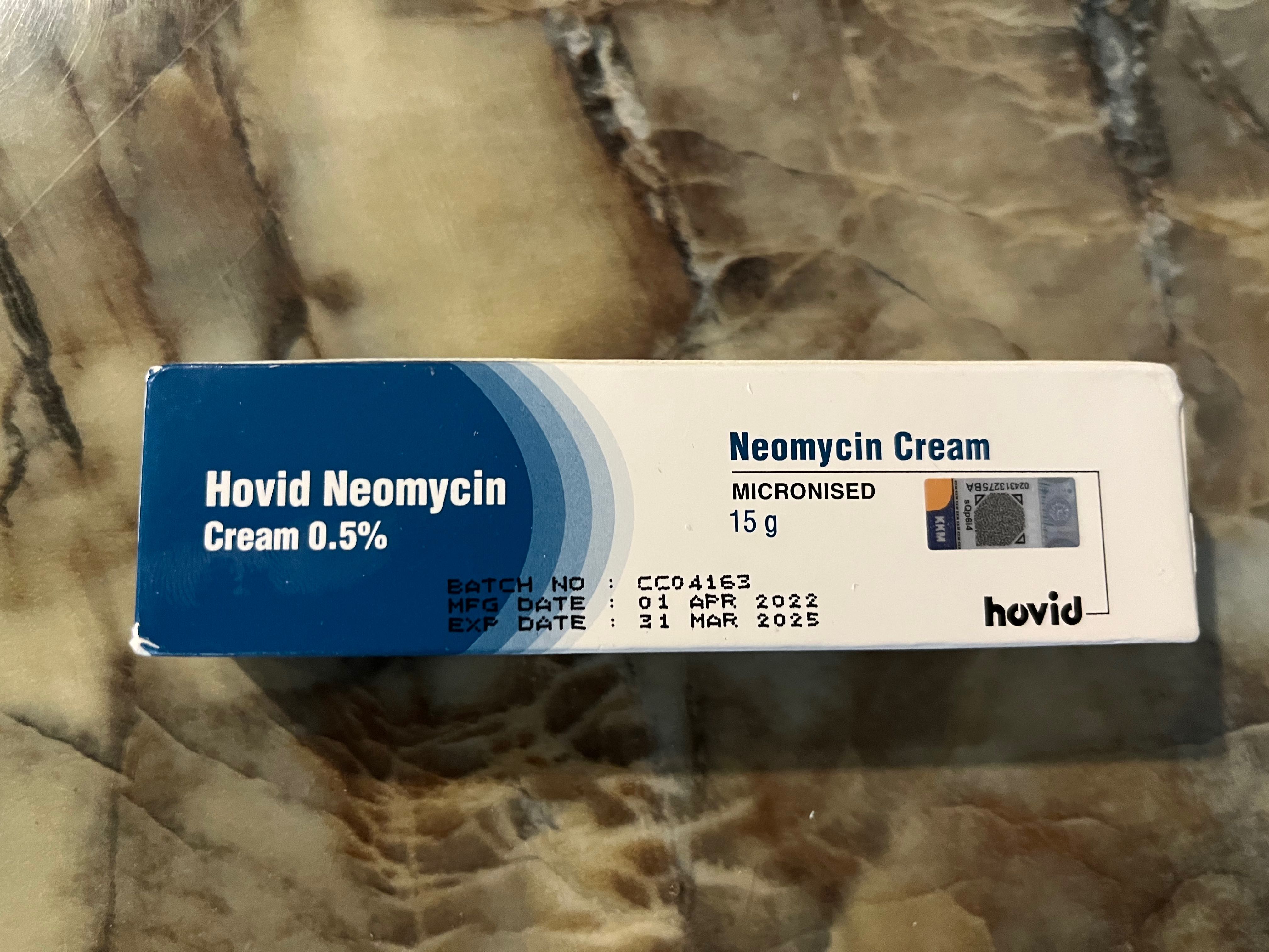 neomycin cream 15 grams – neomycin antibiotico – ITWL