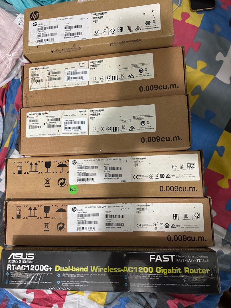Hp brand new business series router x5 plus Asus WiFi router, Computers ...