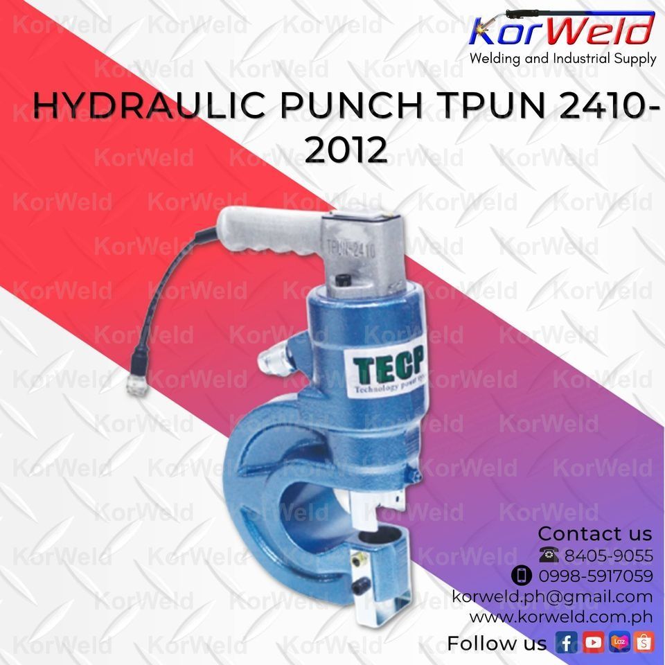 Hydraulic Punch TPUN 2410-2012, Commercial & Industrial, Construction ...