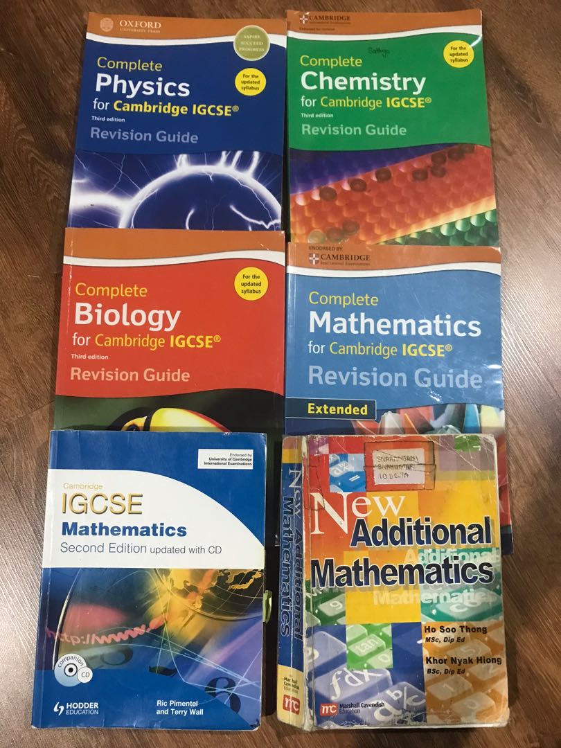 Igcse Revision And Workbooks Hobbies And Toys Books And Magazines Textbooks On Carousell
