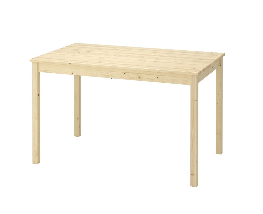 IKEA Ingo Pine Table, Furniture & Home Living, Furniture, Tables & Sets ...