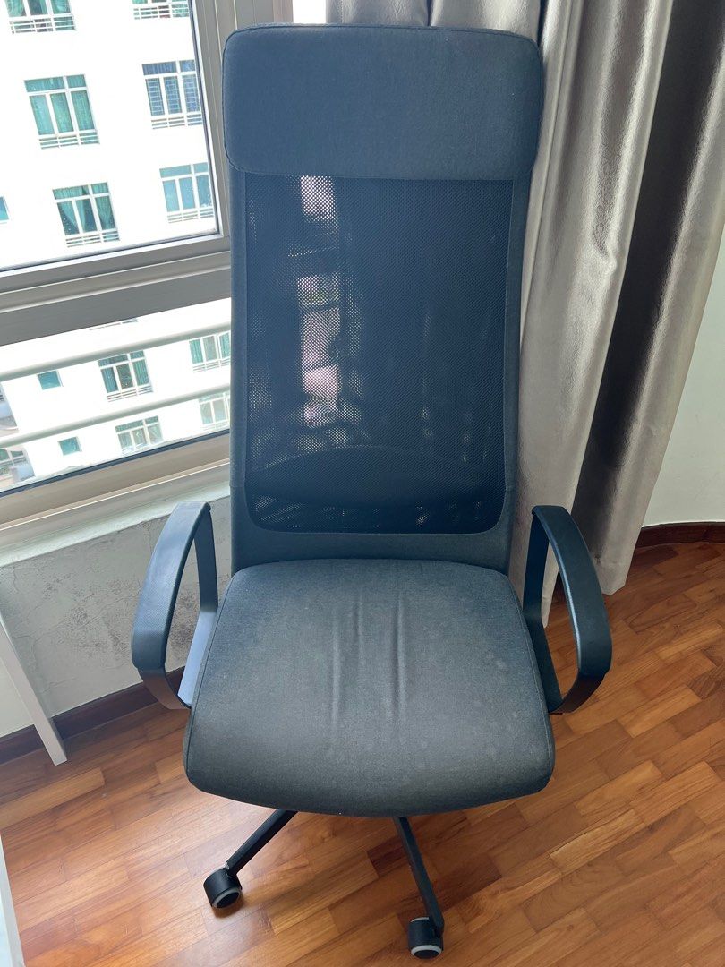 IKEA Markus Office Chair, Furniture & Home Living, Furniture, Chairs on ...