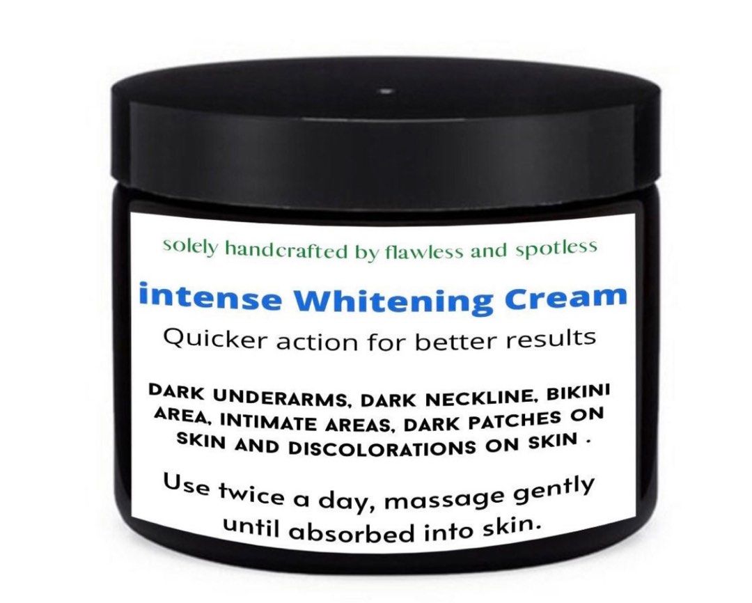 Intense Whitening Cream For Dark Inner Thighs, Dark Underarms, Bikini ...