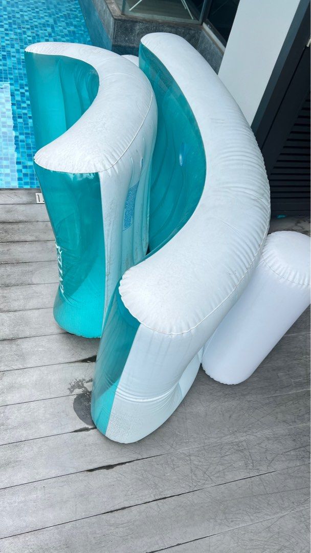 Intex Floating Day Beds RRP$120 each, Furniture & Home Living, Outdoor ...