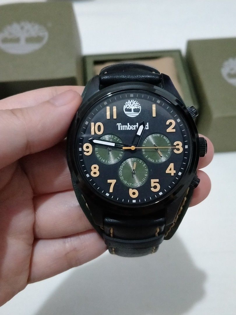 jam tangan pria timberland original, Fesyen Pria, Jam Tangan di Carousell