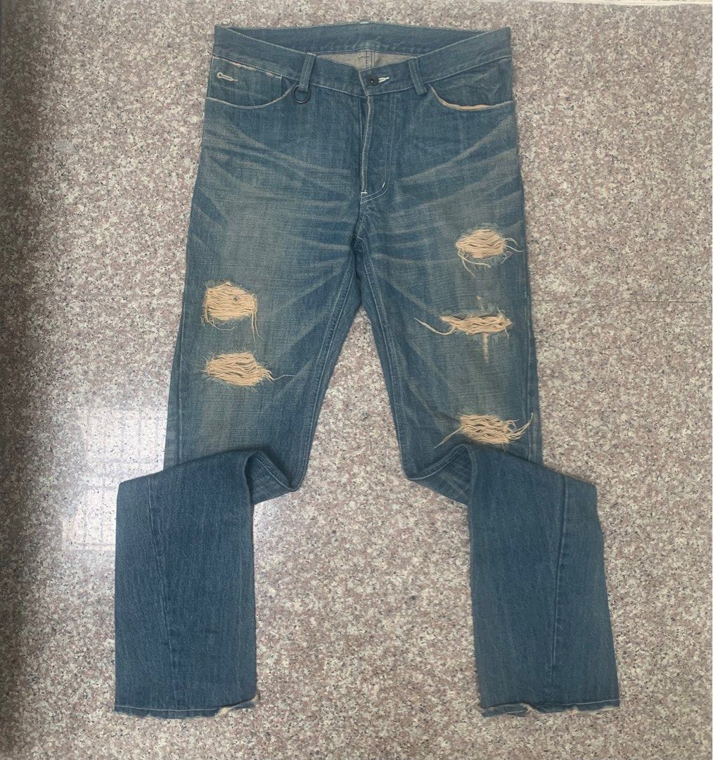 Japan Brand Tattered Jeans On Carousell