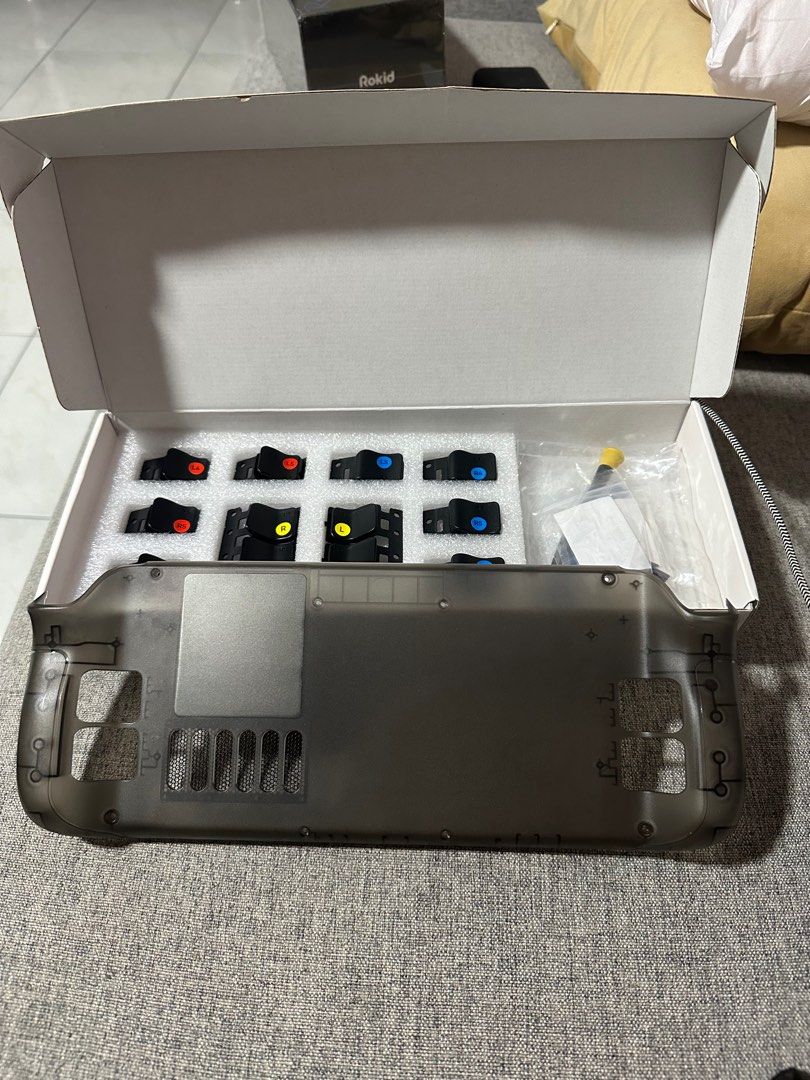 Jsaux steam deck clear backplate, Video Gaming, Gaming Accessories ...