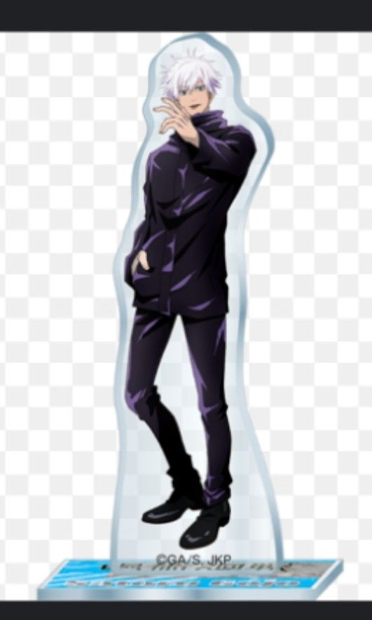 Jujutsu Kaisen (JJK) Gojo Satoru Acrylic Stand, Hobbies & Toys ...