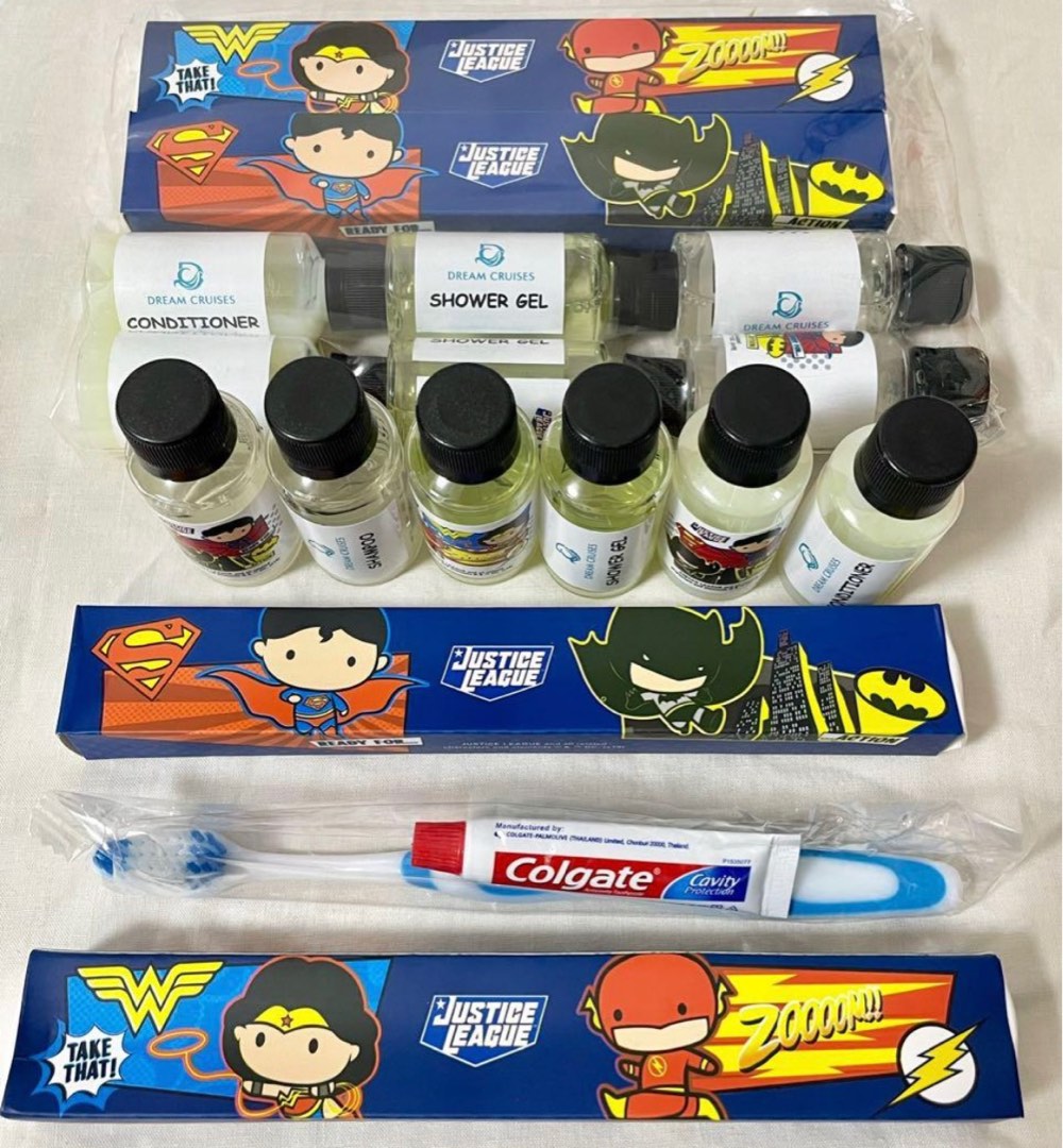 Justice League DC Comics Theme Toiletries Set, Hobbies & Toys ...