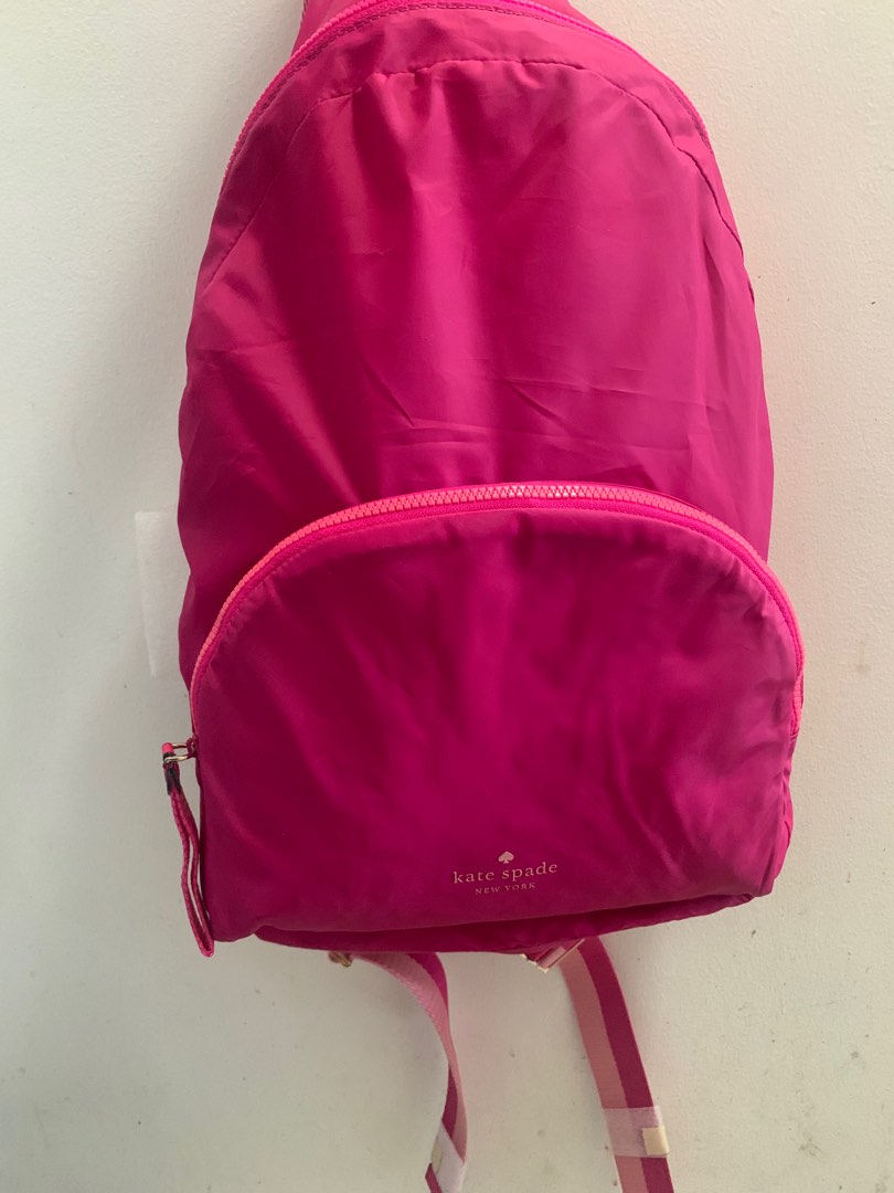 Kate Spade Brand New Hot Pink Backpack on Carousell