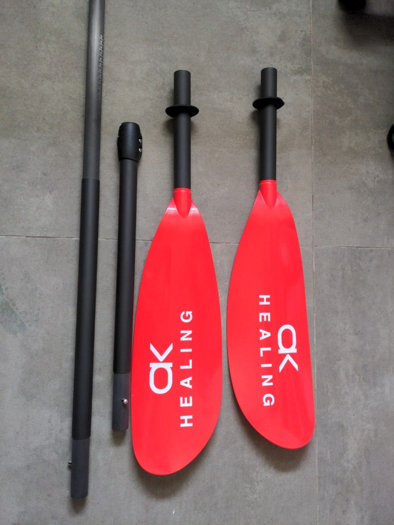 Kayak Paddle 4 section Fibreglass, Sports Equipment, Other Sports ...