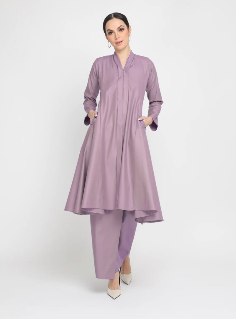 Kebaya Riau Midi, Women's Fashion, Muslimah Fashion, Baju Kurung & sets ...