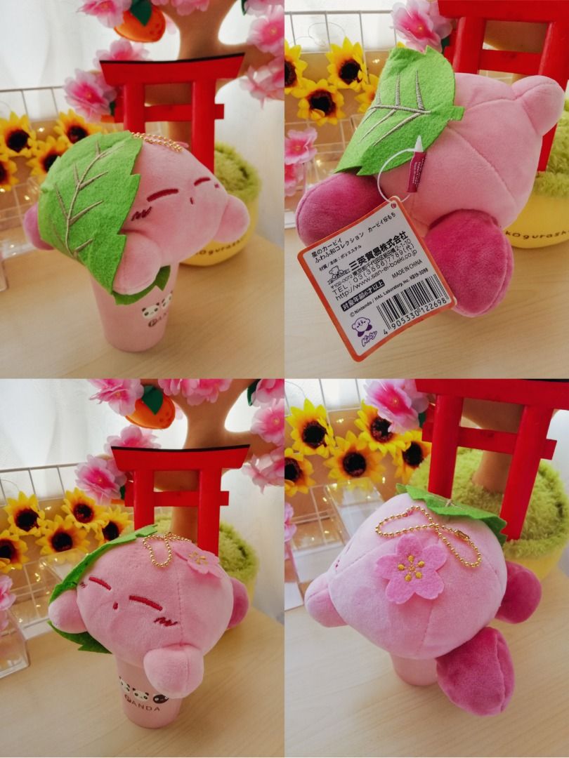 Kirby Nintendo Sakura Mochi Plush on Carousell