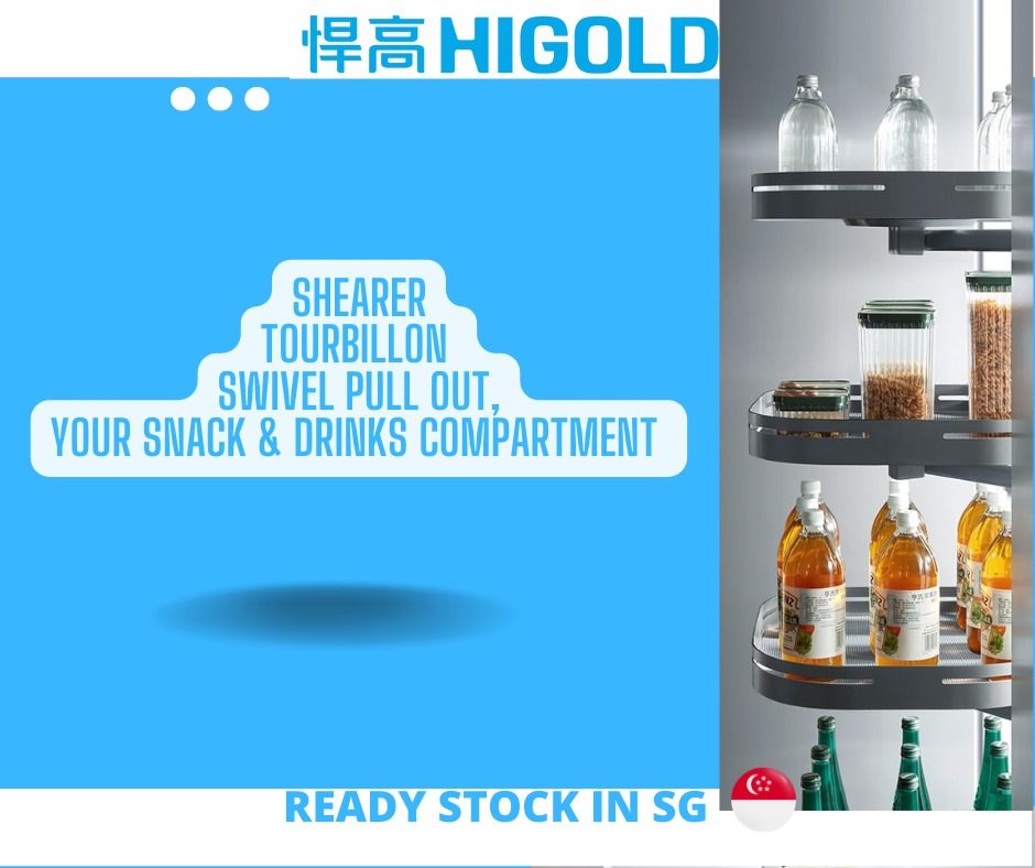 Higold Kitchen Swivel System Rack for kitchen tall cabinet, Furniture ...