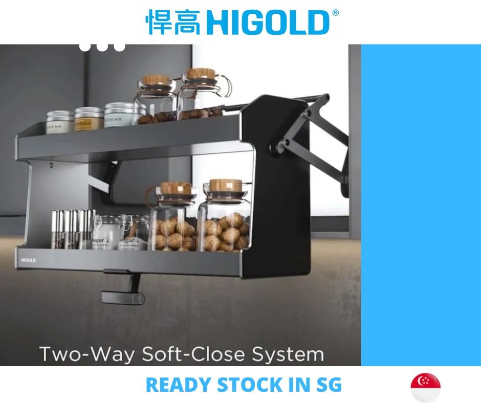 Higold Kitchen Functional Hardware : 5G Lift Down Condiments System ...