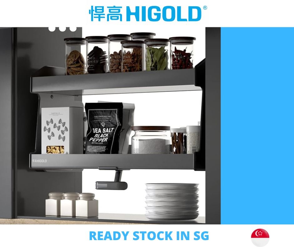 Higold Kitchen Functional Hardware : 5G Lift Down Condiments System ...