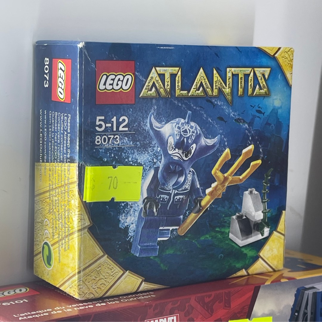 Lego Atlantis 8073: Manta Warrior, 興趣及遊戲, 玩具 & 遊戲類 - Carousell