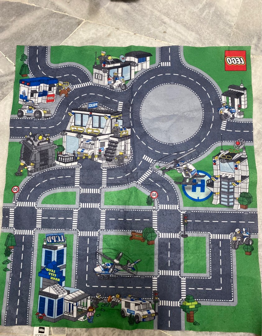 Lego city playmat, Hobbies & Toys, Toys & Games on Carousell