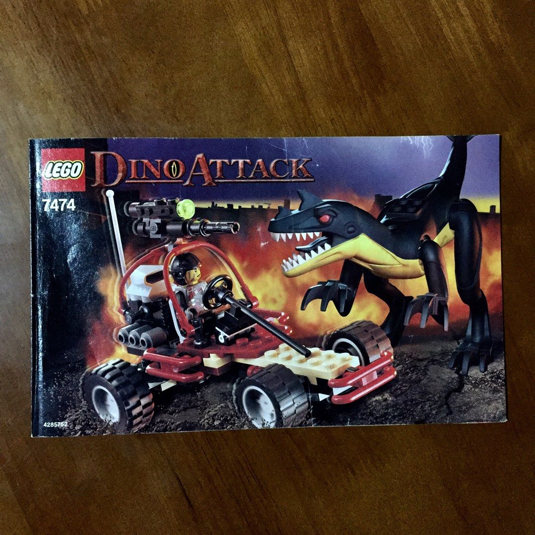 Lego Dinosaur Mutant Raptor / Velociraptor (From 7474 Dino Attack ...