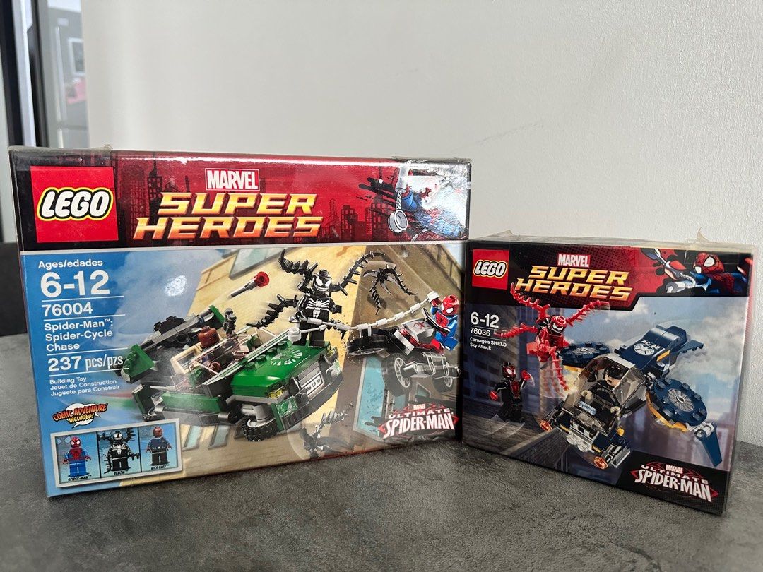 LEGO Spiderman Set 76004 76036, Hobbies & Toys, Toys & Games on Carousell