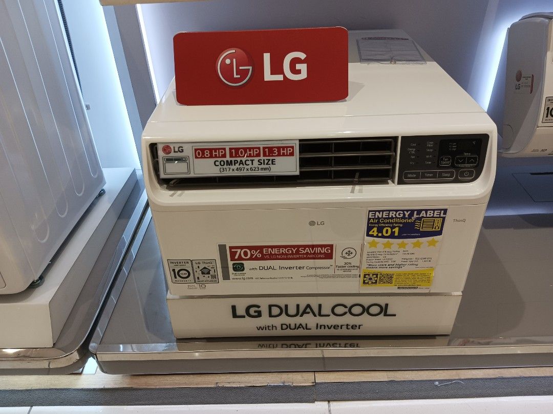 Lg Window Type Dual Inverter Aircon, TV & Home Appliances, Air ...
