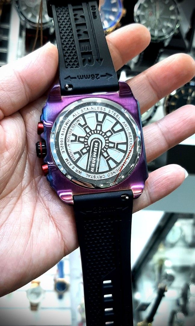 Limited Edition Hummer Chronograph Gift Set HM1019-1002LE, Men's ...