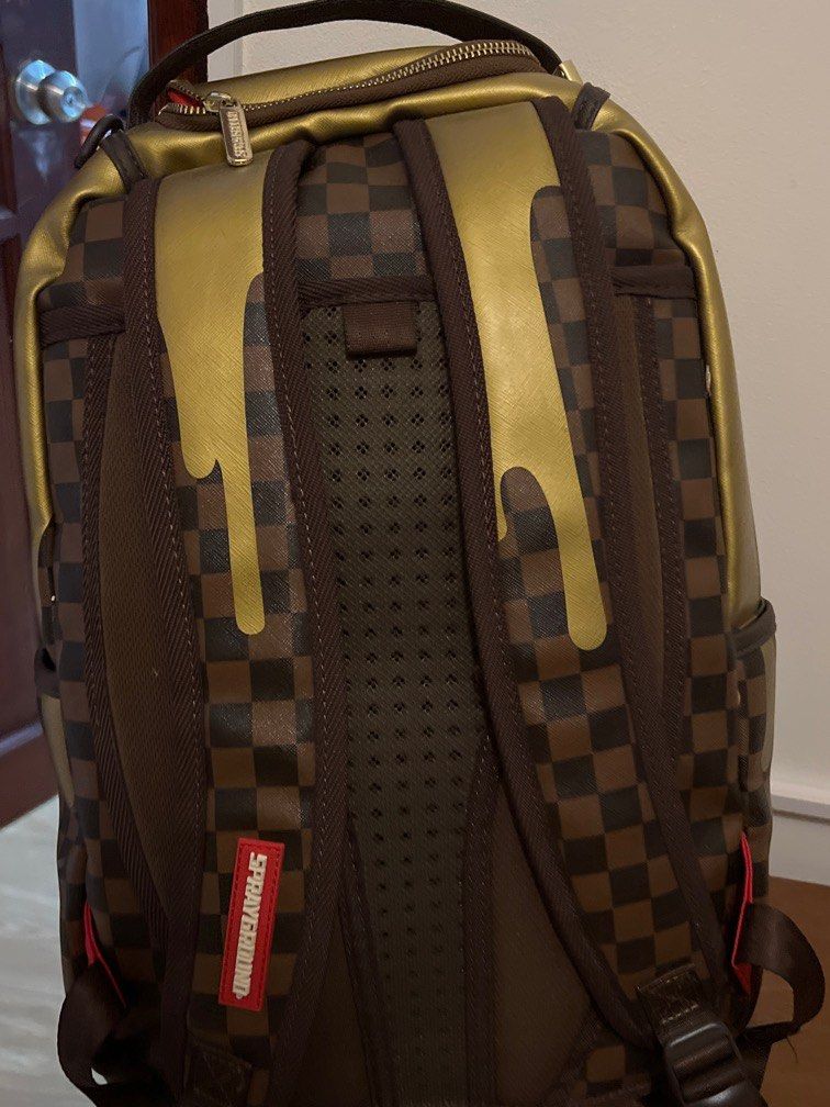 LIMITED EDITION SPRAYGROUND GOLDEN BACKBAG, Men's Fashion, Bags ...