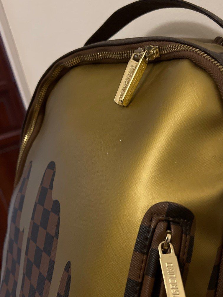 LIMITED EDITION SPRAYGROUND GOLDEN BACKBAG, Men's Fashion, Bags ...